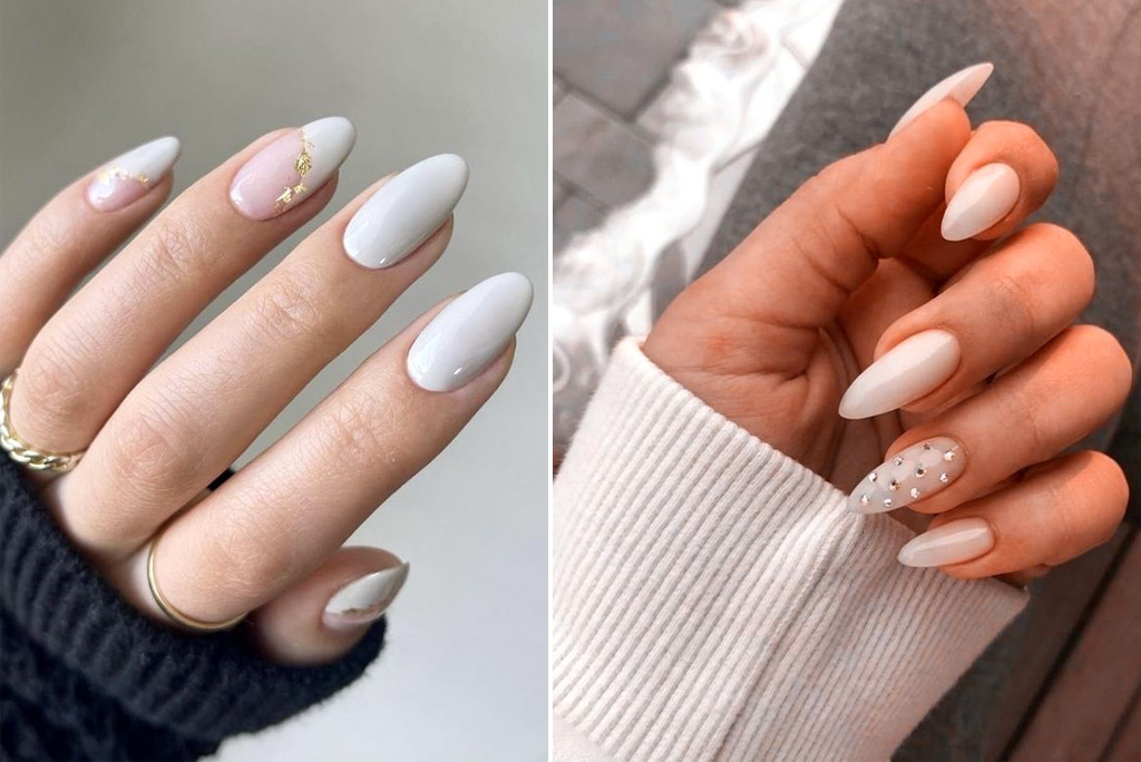 Care sunt cele mai delicate modele de unghii alb laptos? - Faude