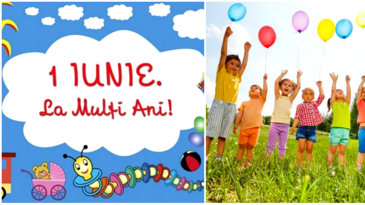 Top mesaje de la multi ani copii pentru 1 iunie - Faude